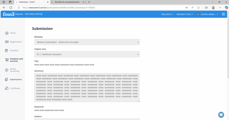 Authors - Internoise 2025
